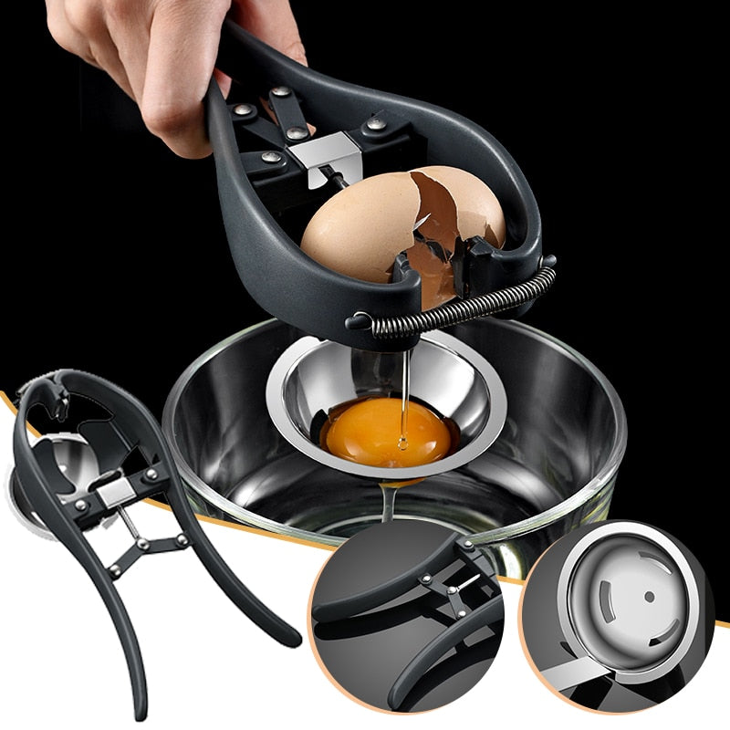 Egg Cracker Egg Separator Tool – MaxiMagia